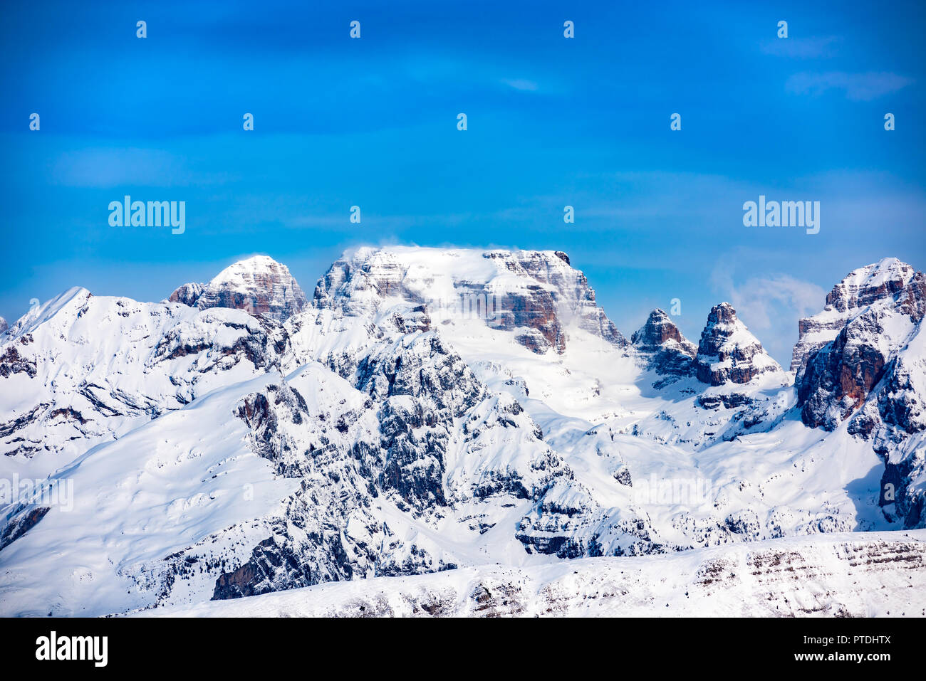 Snowmobile in dolomites winter snow hi-res stock photography and images ...