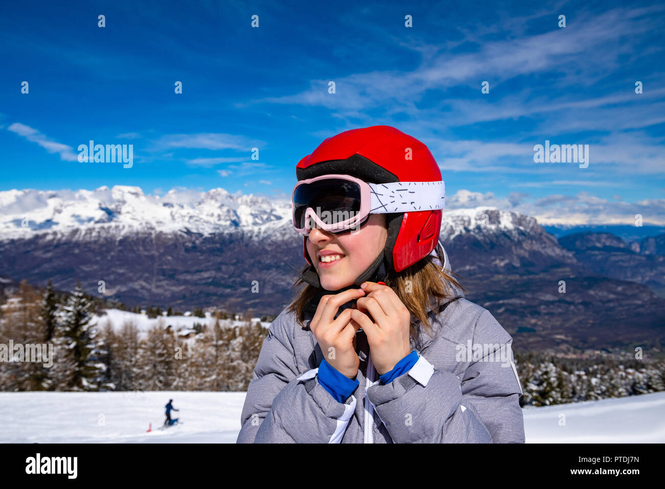 Raising helmet hi-res stock photography and images - Alamy