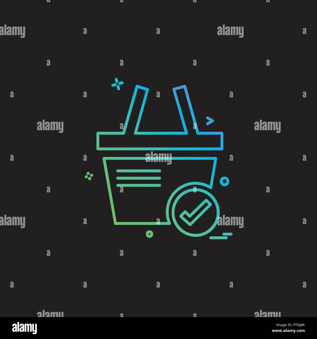 Cart icon design vector Stock Vector Image & Art - Alamy