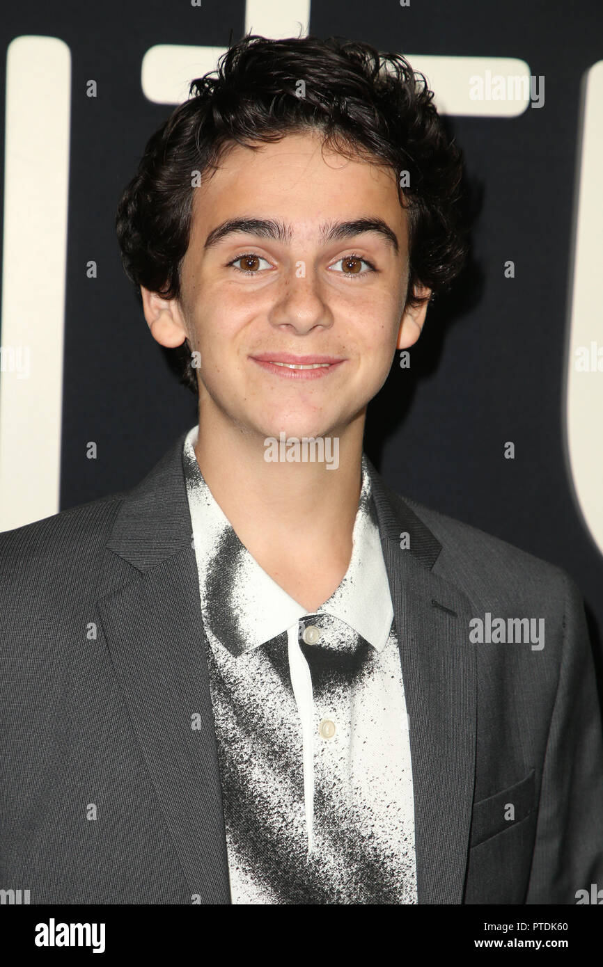Beverly Hills, Ca. 8th Oct, 2018. Jack Grazer at the Los Angeles ...