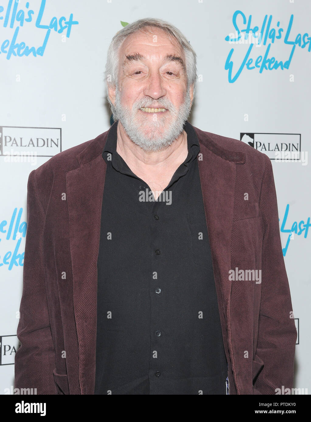 New York, NY, USA. 08th Oct, 2018. Norm Golden attends "Stella's Last ...