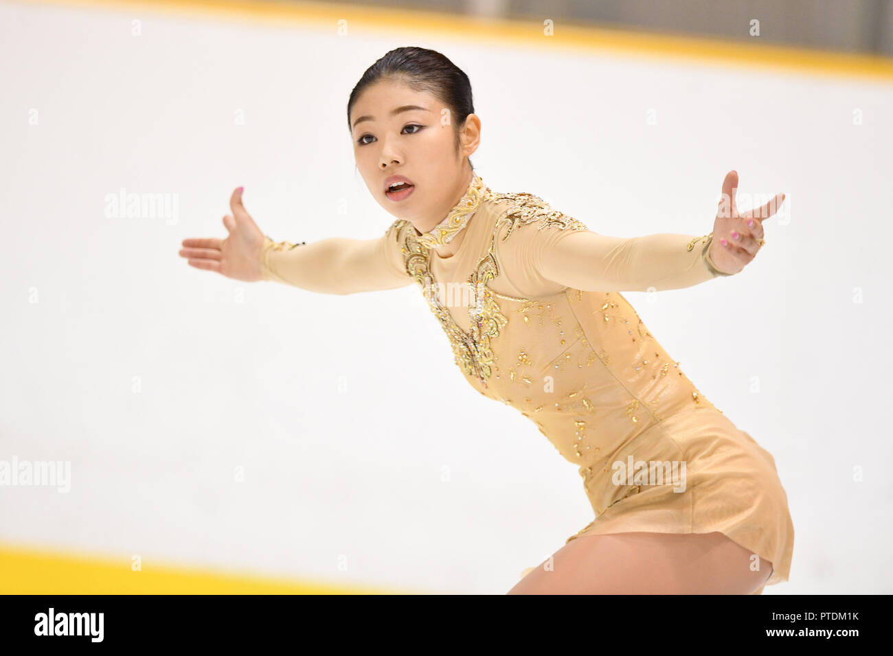 Hyogo, Japan. Credit: MATSUO. 8th Oct, 2018. Ayaka Hosoda Figure Skating : Kinki Figure Skating ...