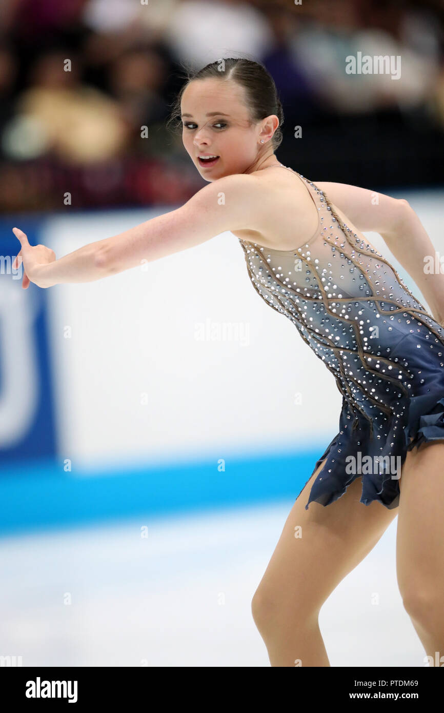 Saitama, Japan. 6th Oct, 2018. Mariah Bell (USA) Figure Skating : Japan ...
