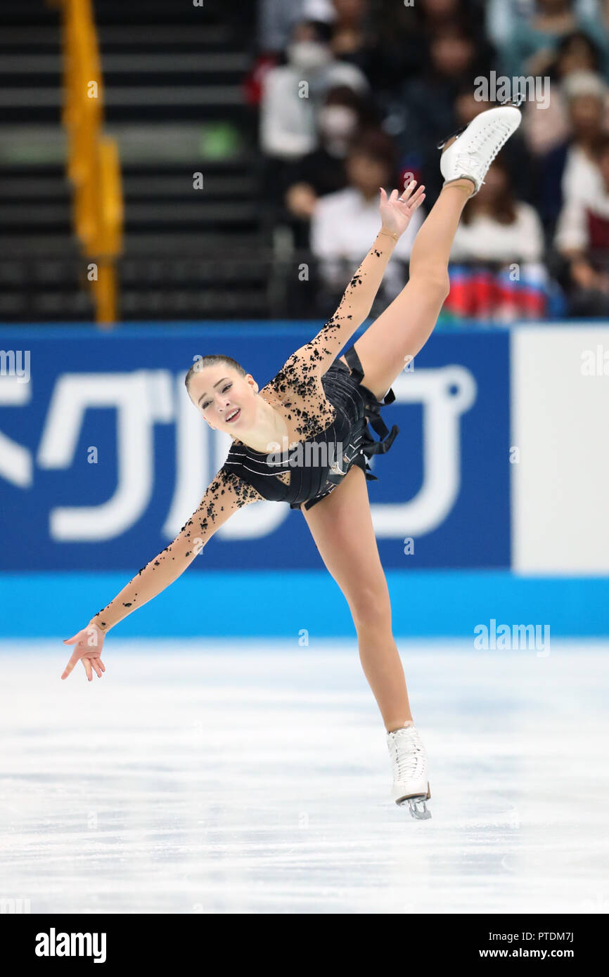 Saitama, Japan. 6th Oct, 2018. Maria Sotskova (RUS) Figure Skating ...