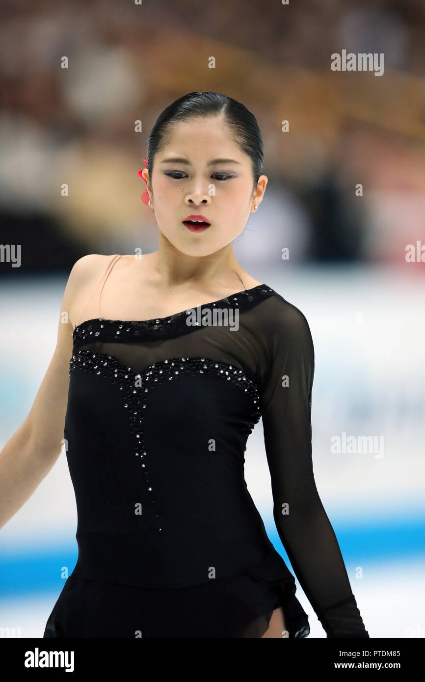 Saitama, Japan. 6th Oct, 2018. Satoko Miyahara (JPN) Figure Skating ...