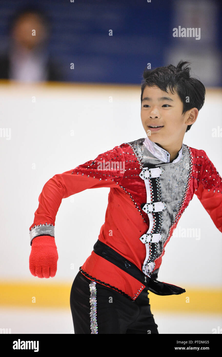 Hyogo, Japan. Credit: MATSUO. 8th Oct, 2018. Nobuyoshi Oda Figure ...