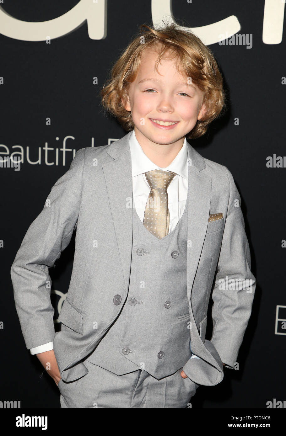 Beverly Hills, Ca. 8th Oct, 2018. Christian Convery, at the Los Angeles ...