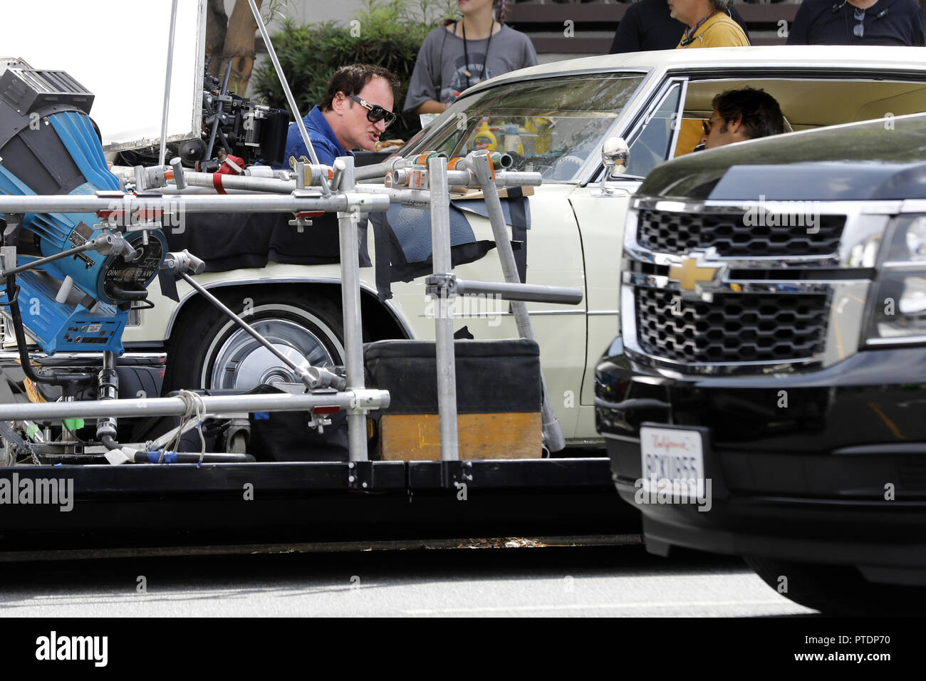 Quentin tarantino on set hi-res stock photography and images - Alamy