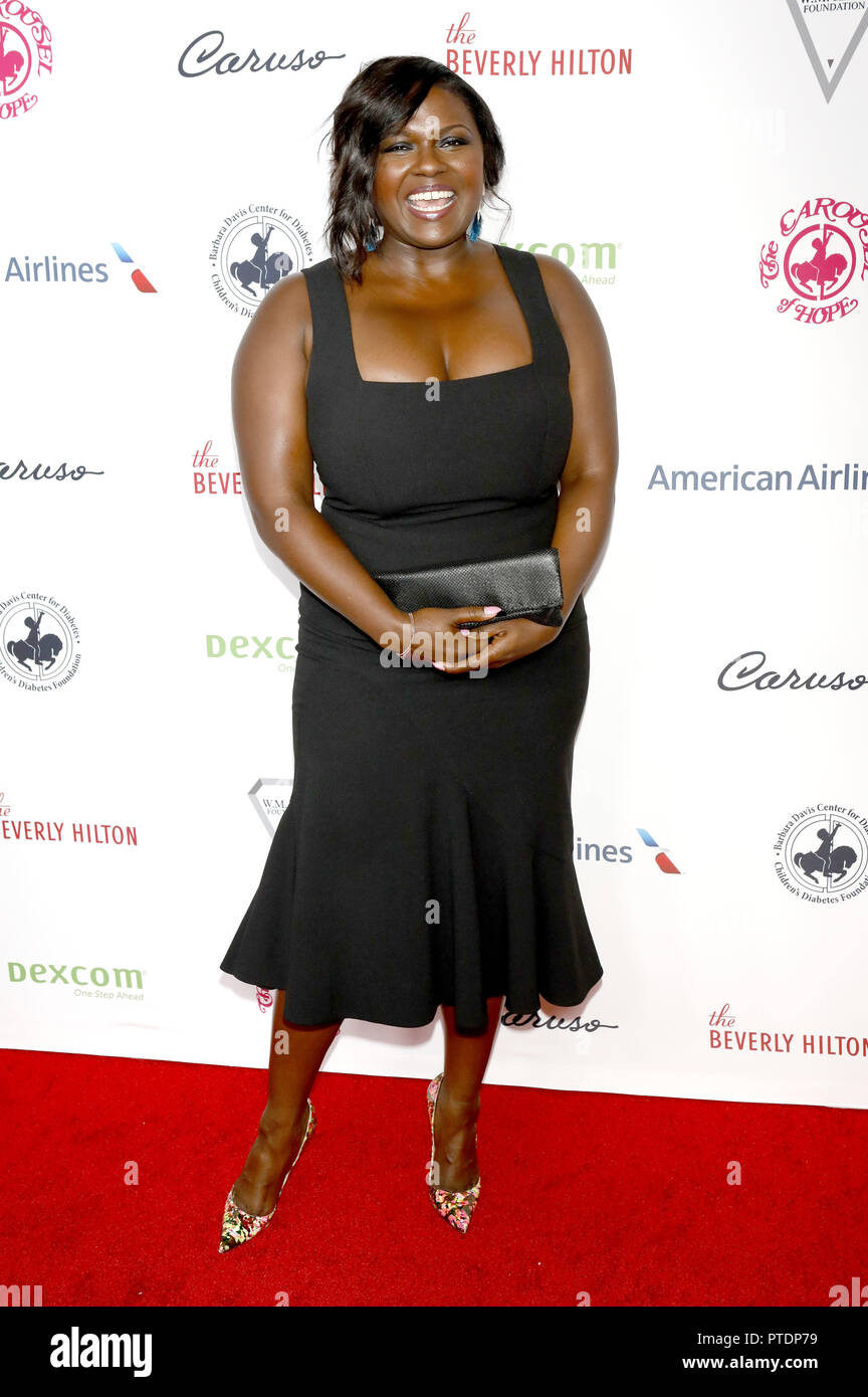 Deborah Joy Winans attending the Carousel of Hope Ball 2018 at Beverly ...