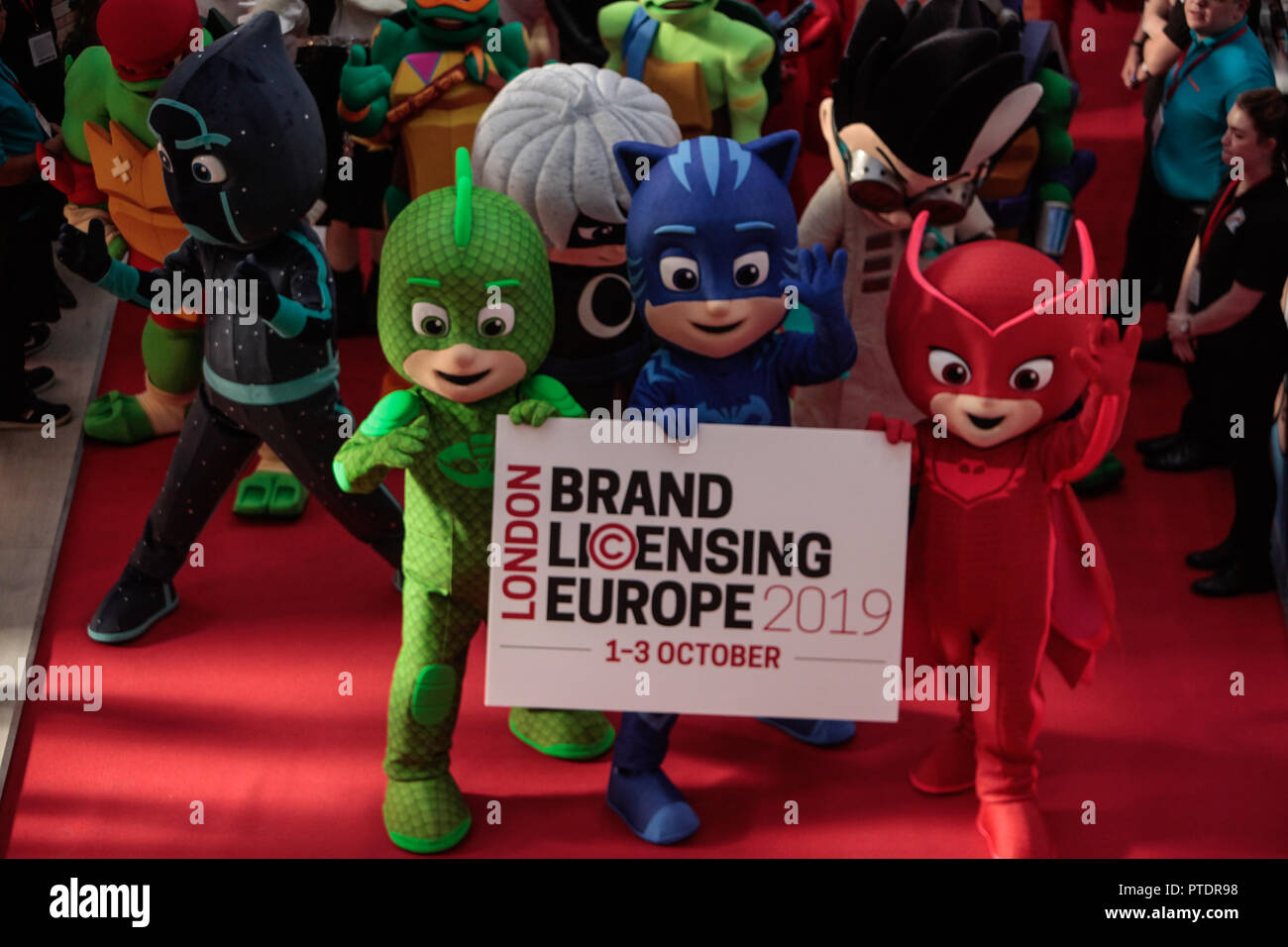 London 09 October 2018 The highly expected Costume Character Parade ...