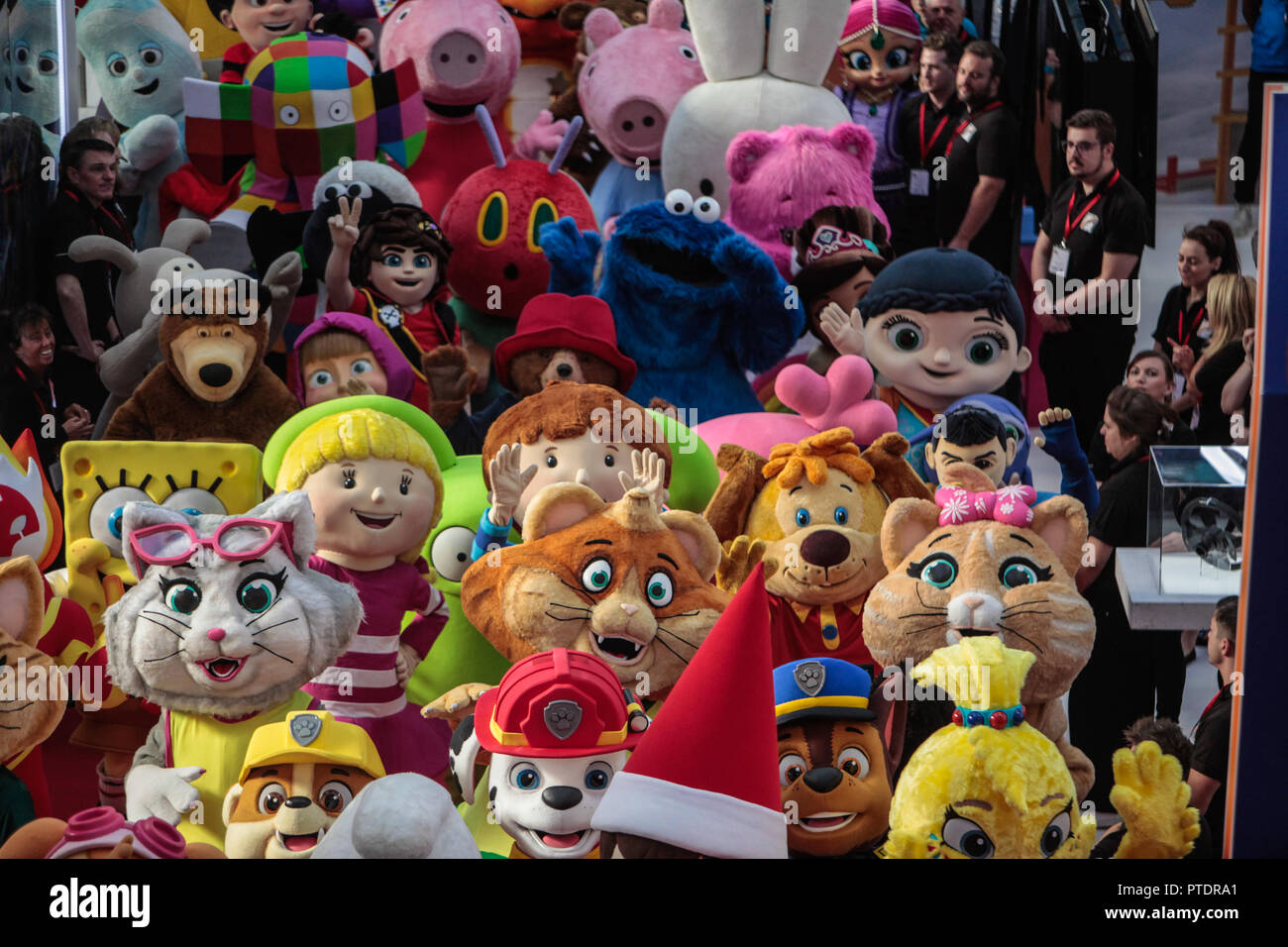London 09 October 2018 The highly expected Costume Character Parade ...