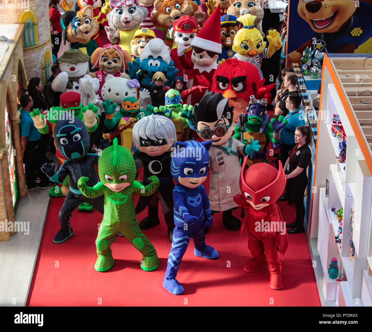 London 09 October 2018 The highly expected Costume Character Parade ...