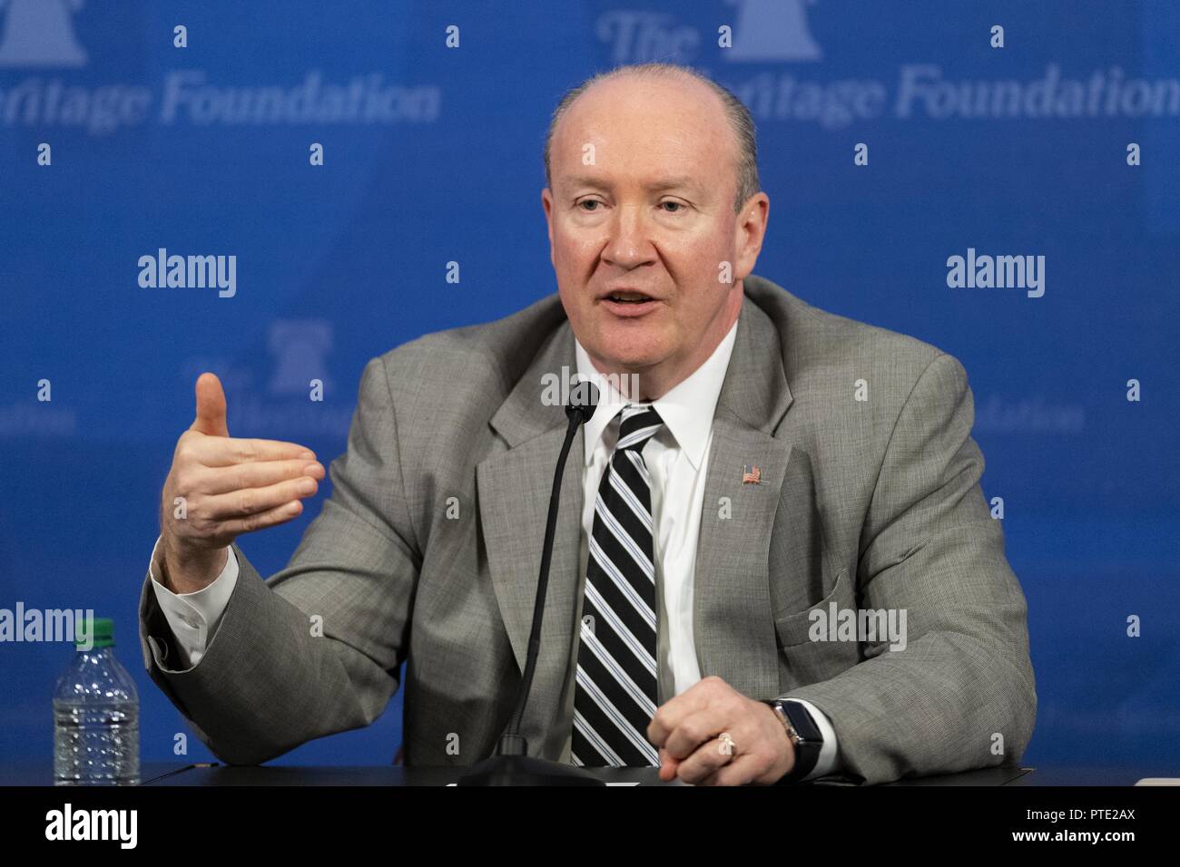 Washington, DC, USA. 9th Oct, 2018. ANDY MCCARTHY, Contributing Editor ...