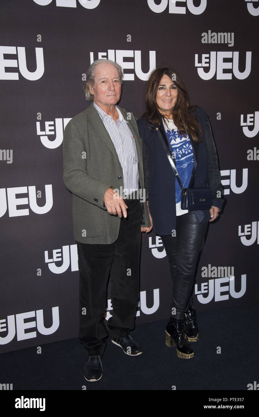 Paris, France. 9th Oct, 2018. Director Claude Zidi seen posing for a ...