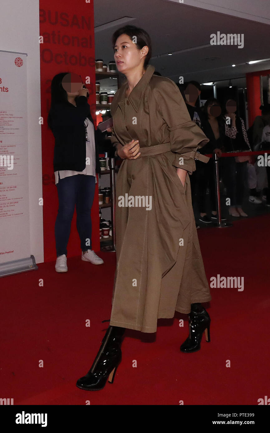 10th Oct, 2018. S. Korean actress Moon So-ri South Korean actress Moon ...
