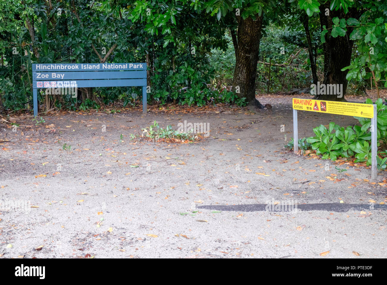 Hinchinbrook Island - The Thorsborne Trail - Zoe Bay Stock Photo - Alamy