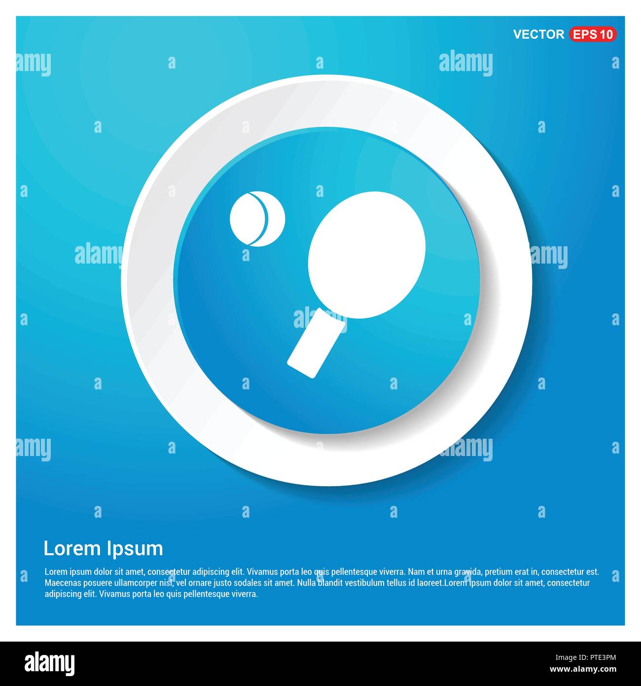 Table tennis icon Stock Vector Image & Art - Alamy