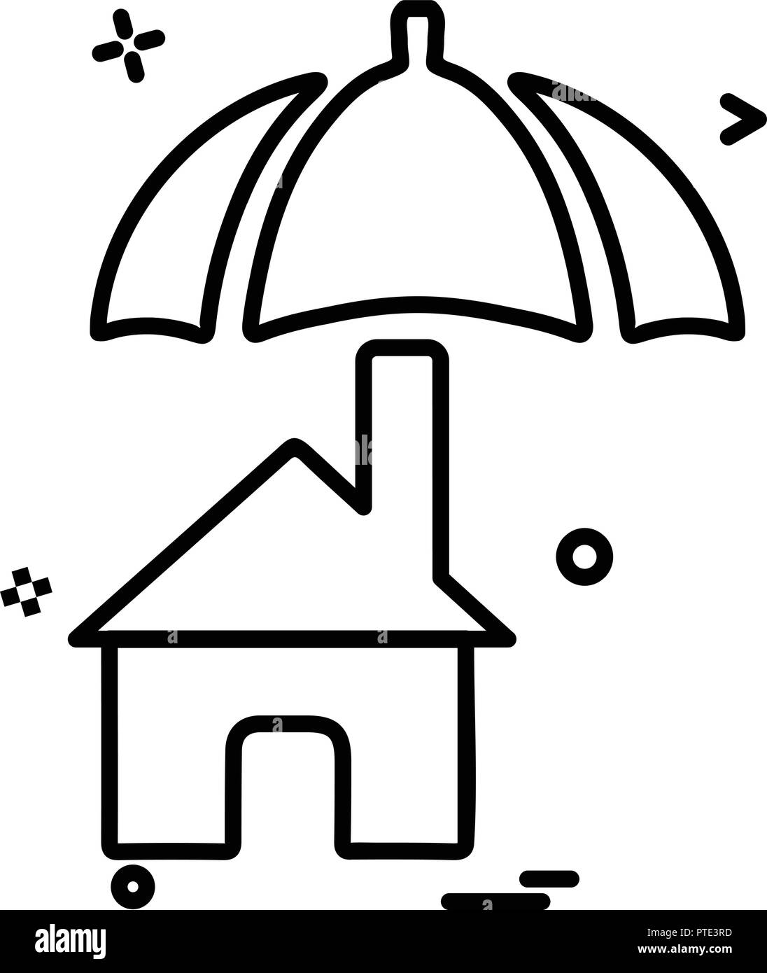 Home icon design vector Stock Vector Image & Art - Alamy