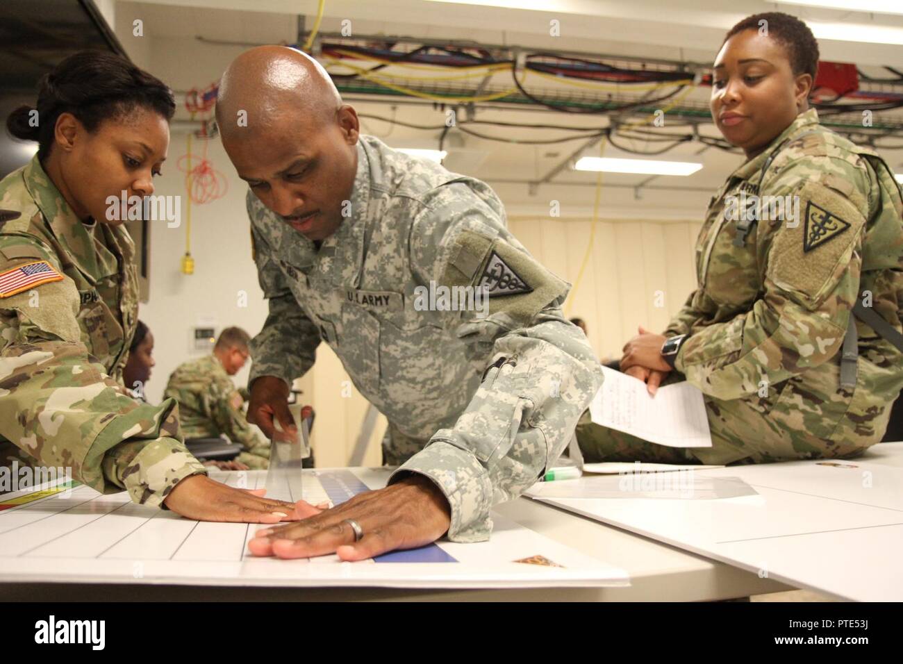 3d Medical Command Deployment Support soldiers participating in the ...