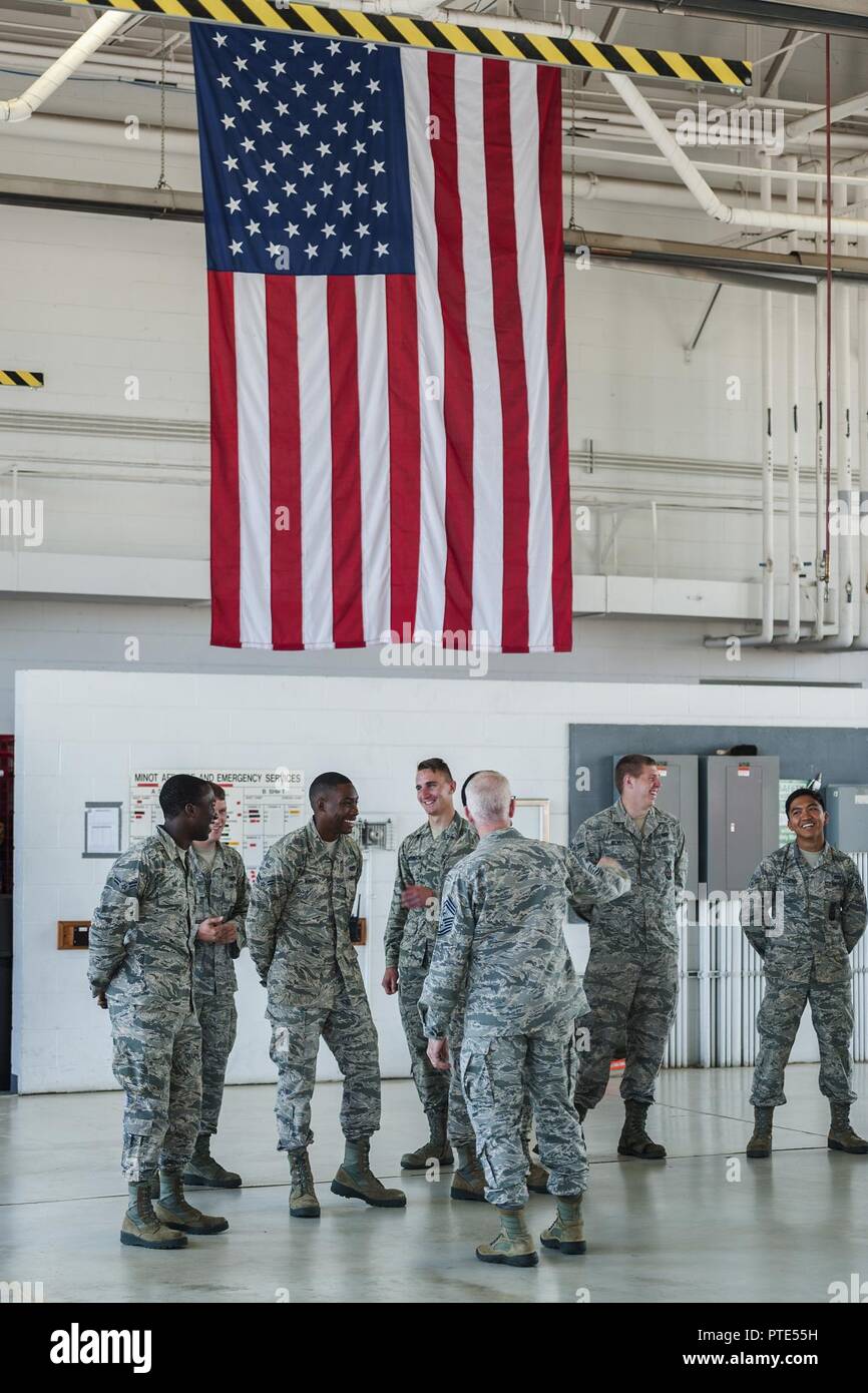 Chief Master Sgt. Alan Boling, Eighth Air Force command chief, visited ...