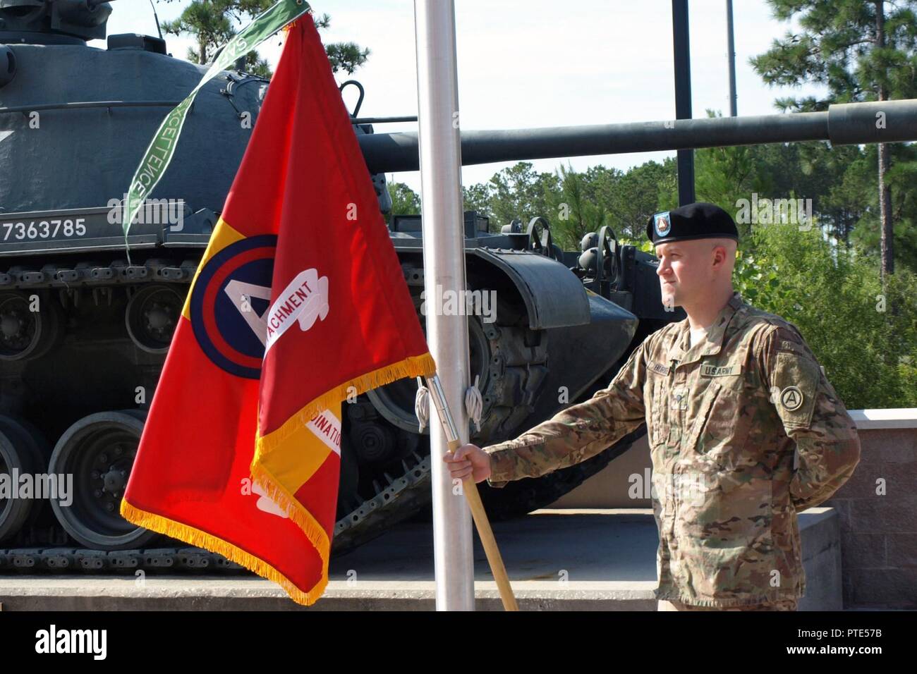 Spc. Adam Burkett, from the 4th Battlefield Coordination Detachment, U ...