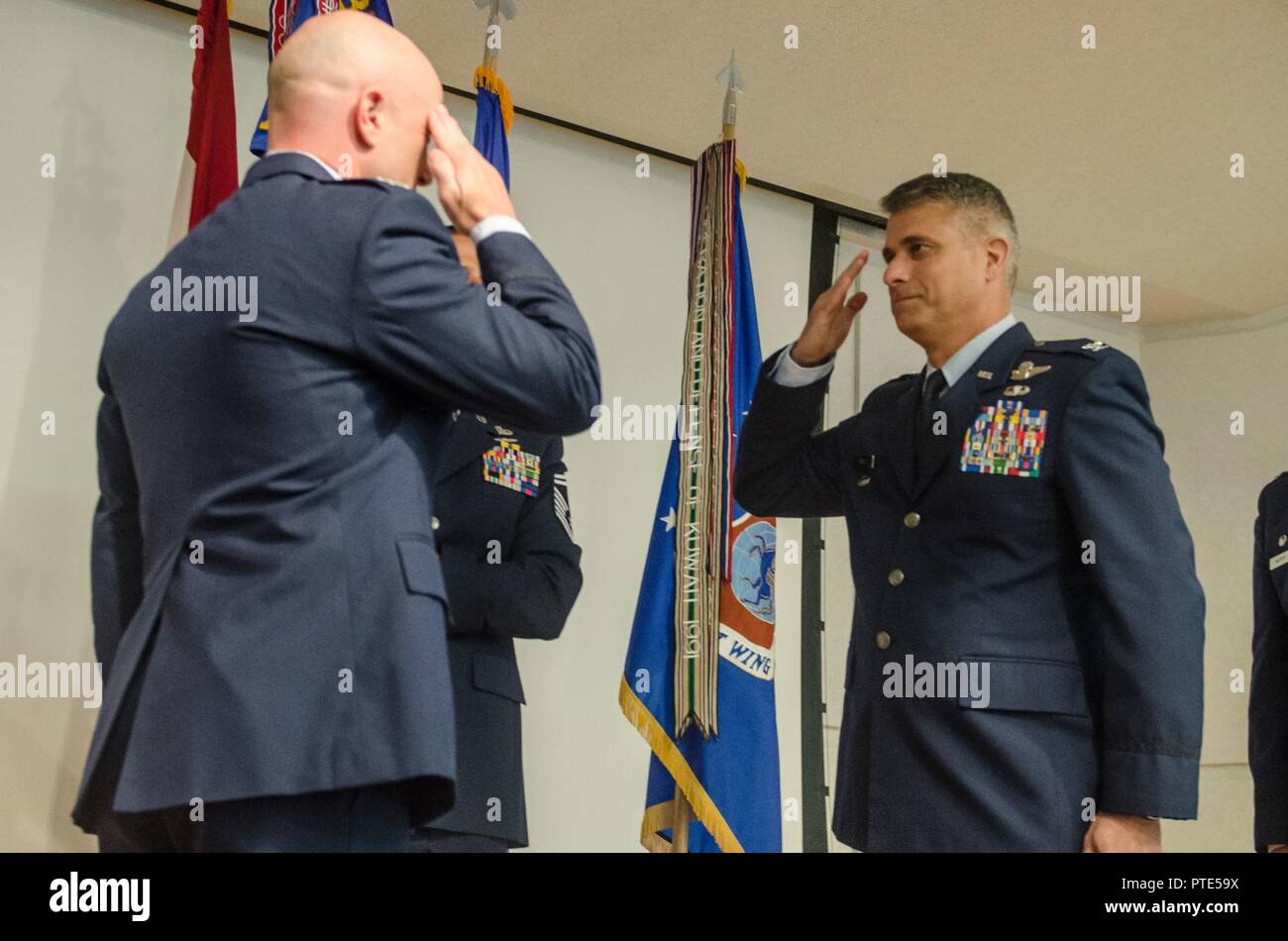 U.S. Air Force Col. Perry Panos takes command of the Advanced Airlift ...