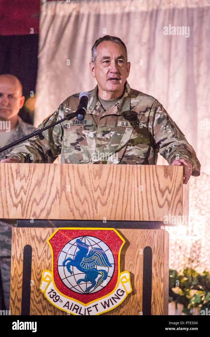 U.S. Army Maj. Gen. Stephen Danner, adjutant general of the Missouri ...