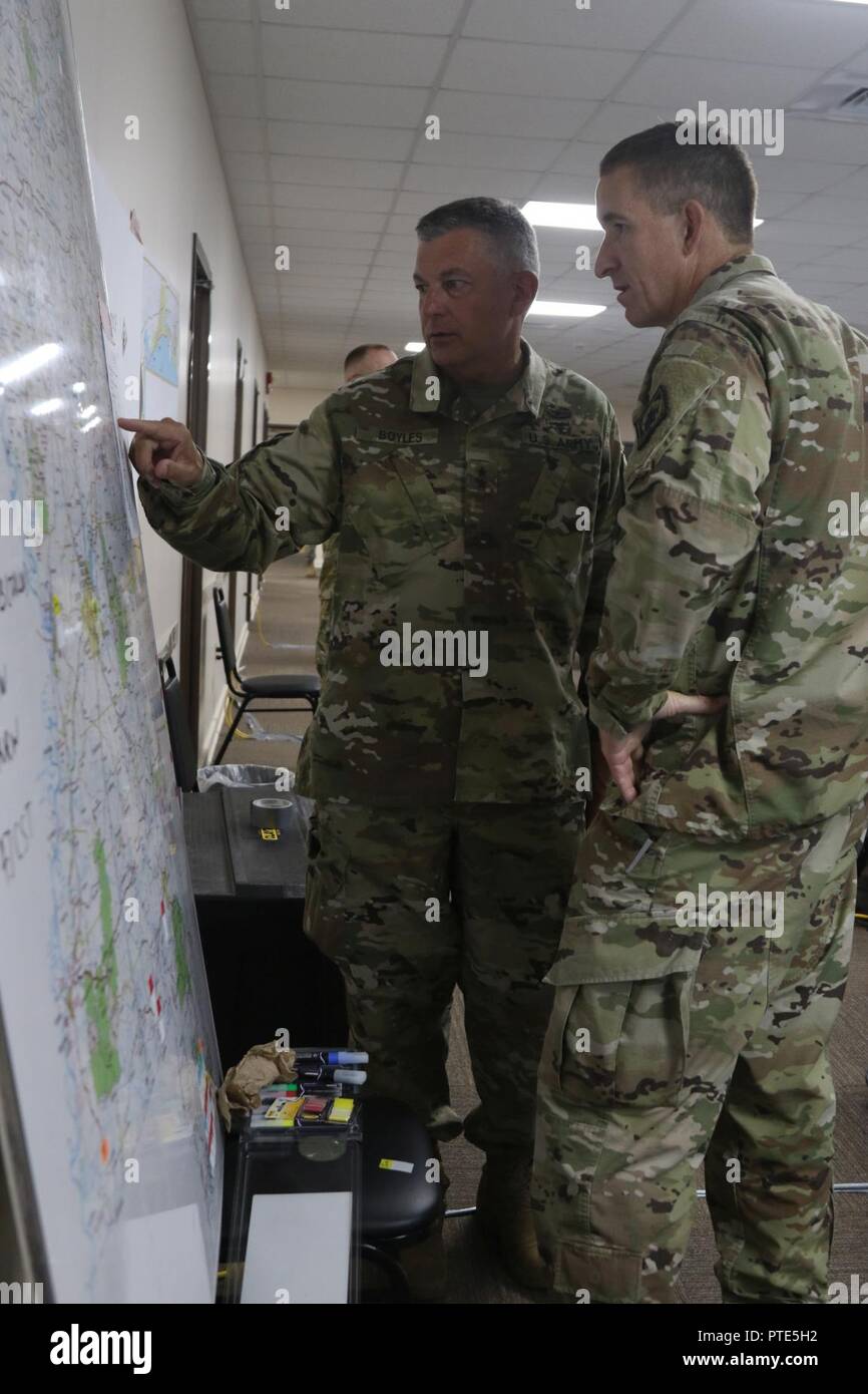 Maj. Gen. Janson D. Boyles, the adjutant general of Mississippi, and Lt ...