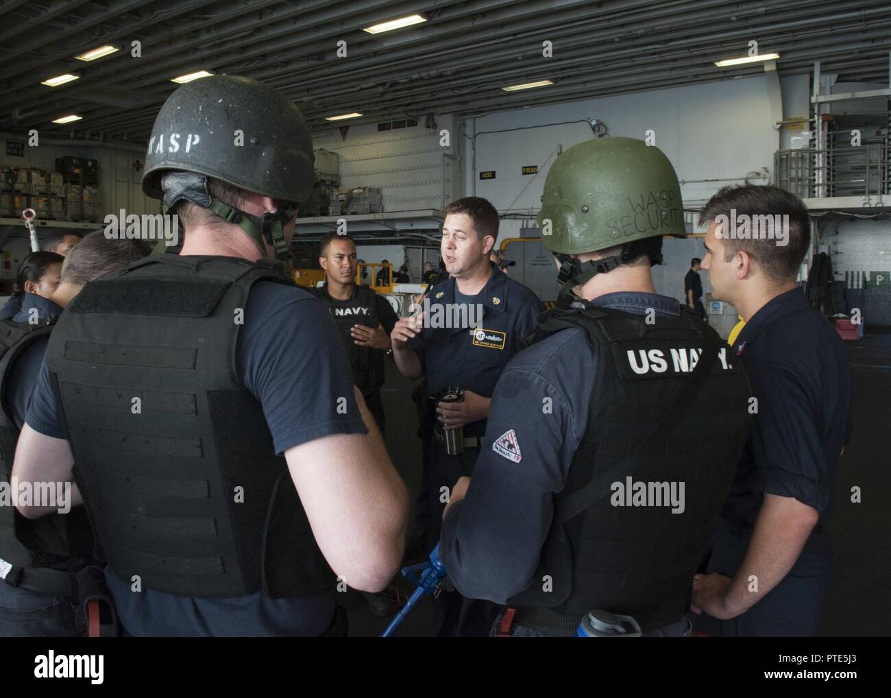 ATLANTIC OCEAN (July 14, 2017) Chief Boatswain's Mate Stephen Markman ...