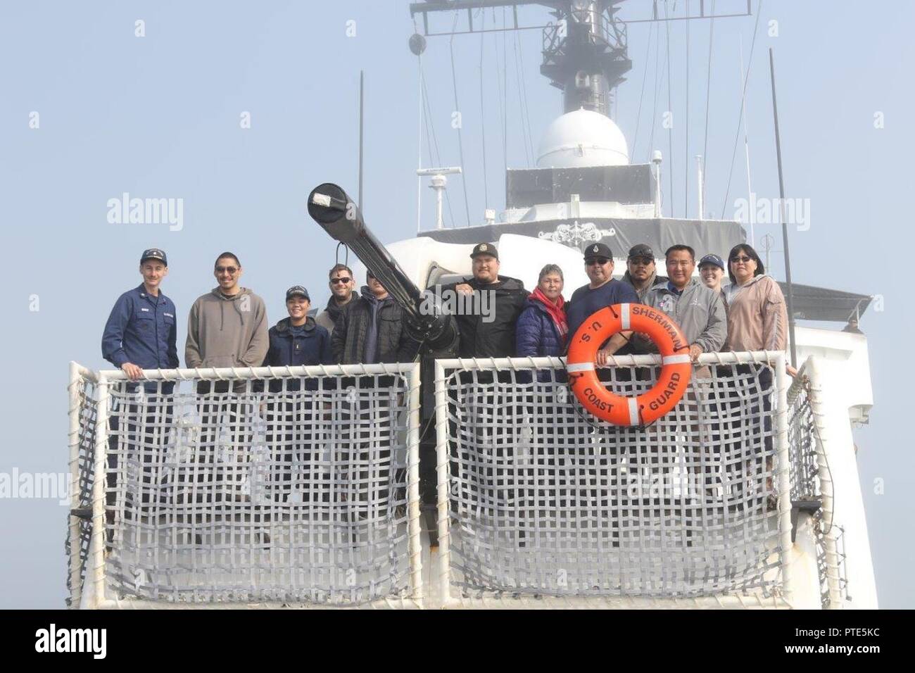 Wainwright Search and Rescue volunteers tour the Coast Guard Cutter ...