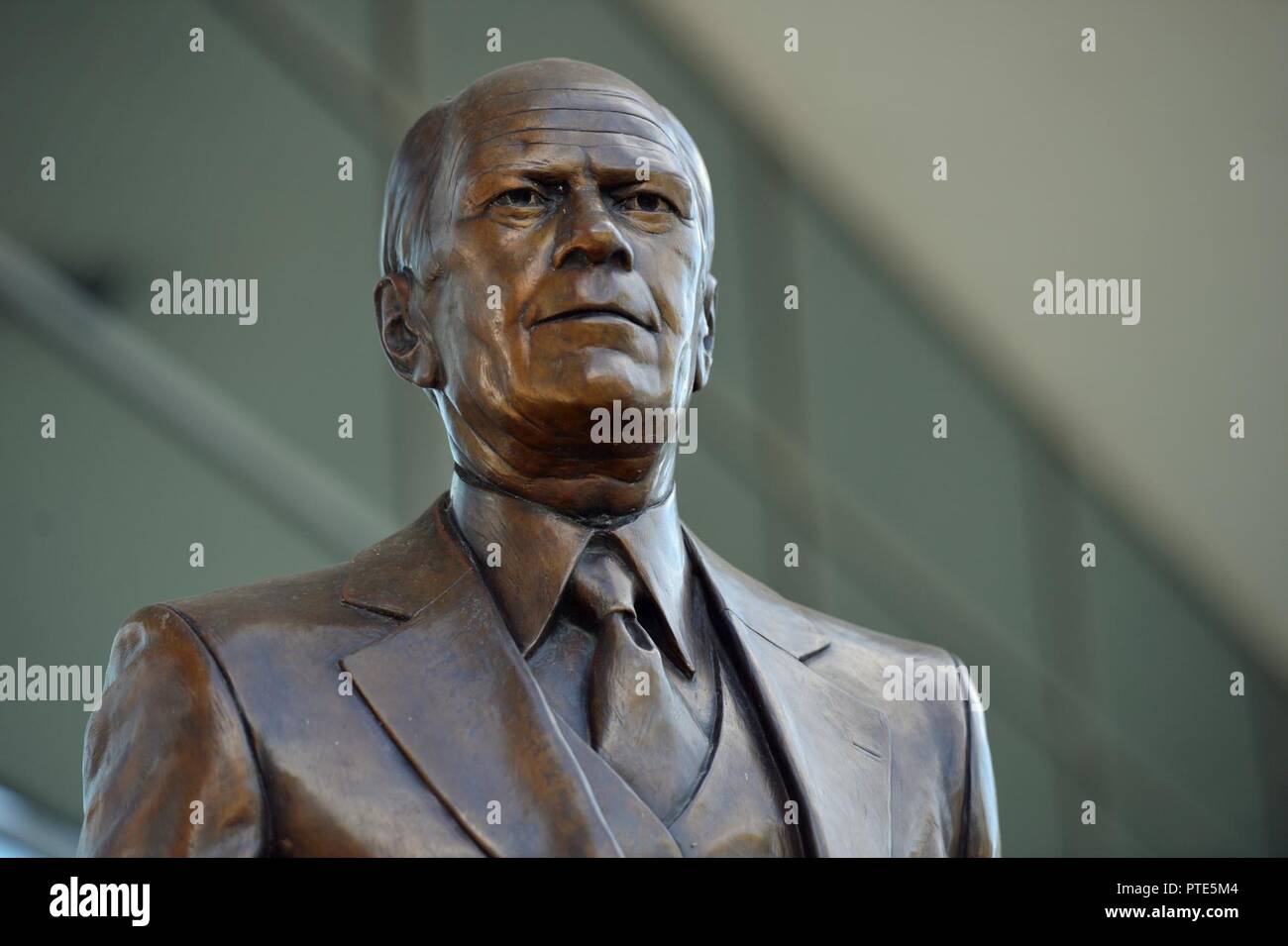 GRAND RAPIDS, Mich. (July 13, 2017) A statue of President Gerald R ...