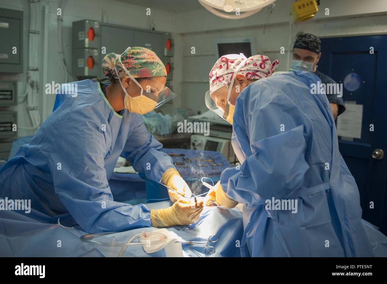 MEDITERRANEAN SEA (July 11, 2017) Hospital Corpsman 1st Class Christina ...