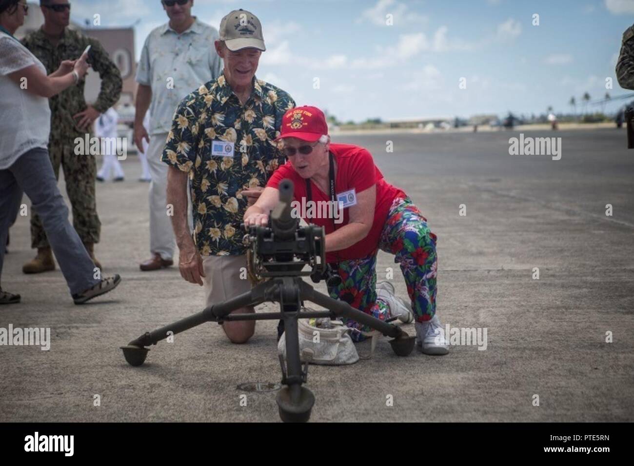 MARINE CORPS AIR STATION KANEOHE BAY - Members of John Finn’s family ...