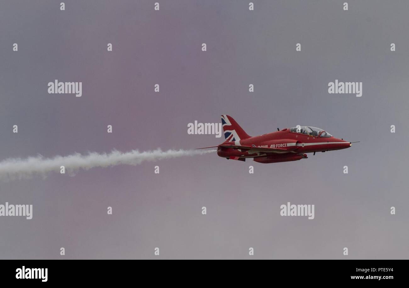 FAIRFORD, United Kingdom –A Hawk T1 with the Royal Air Force ...