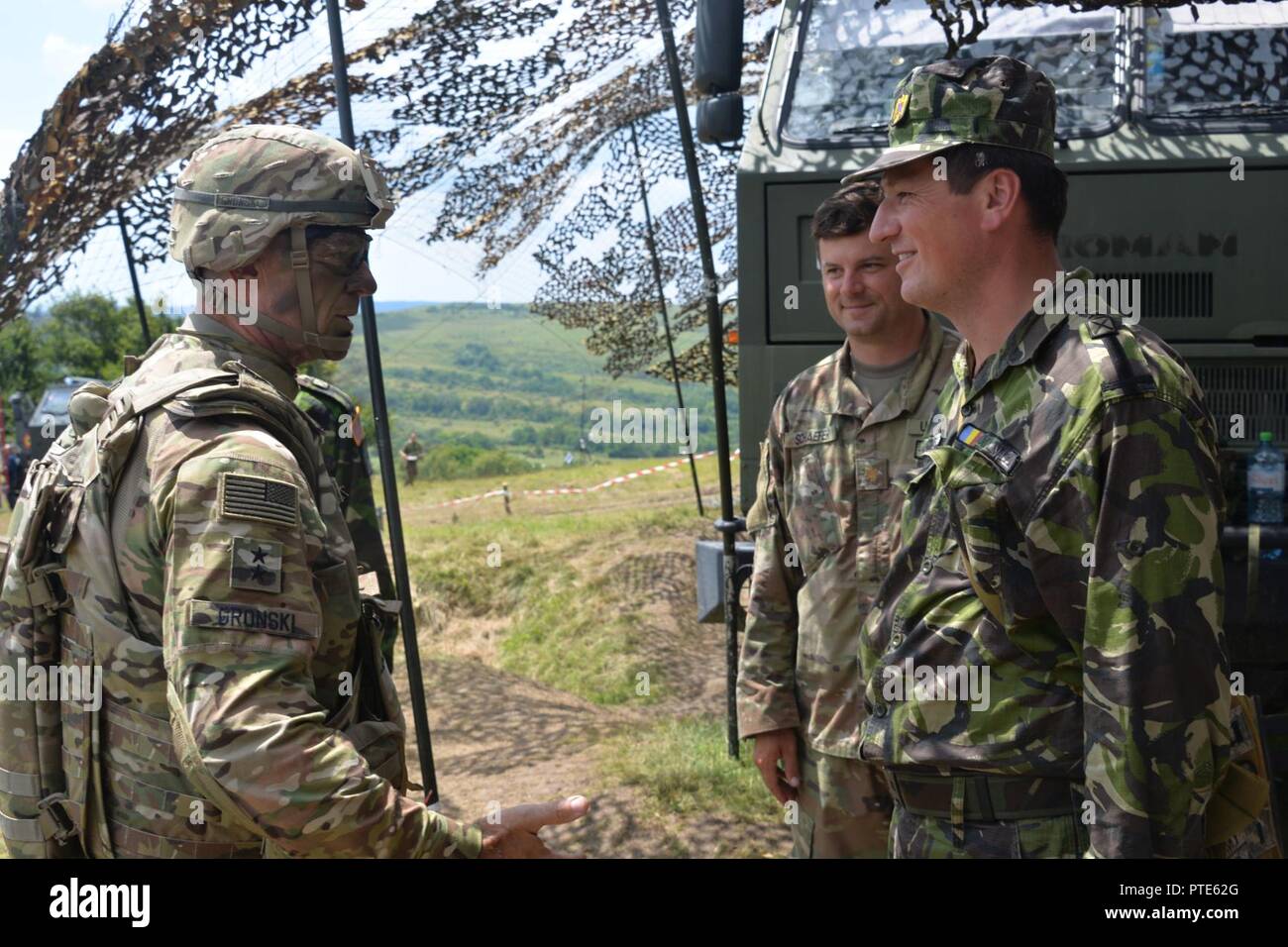 U.S. Army Maj. Gen. John Gronski, Deputy Commanding General, Army ...