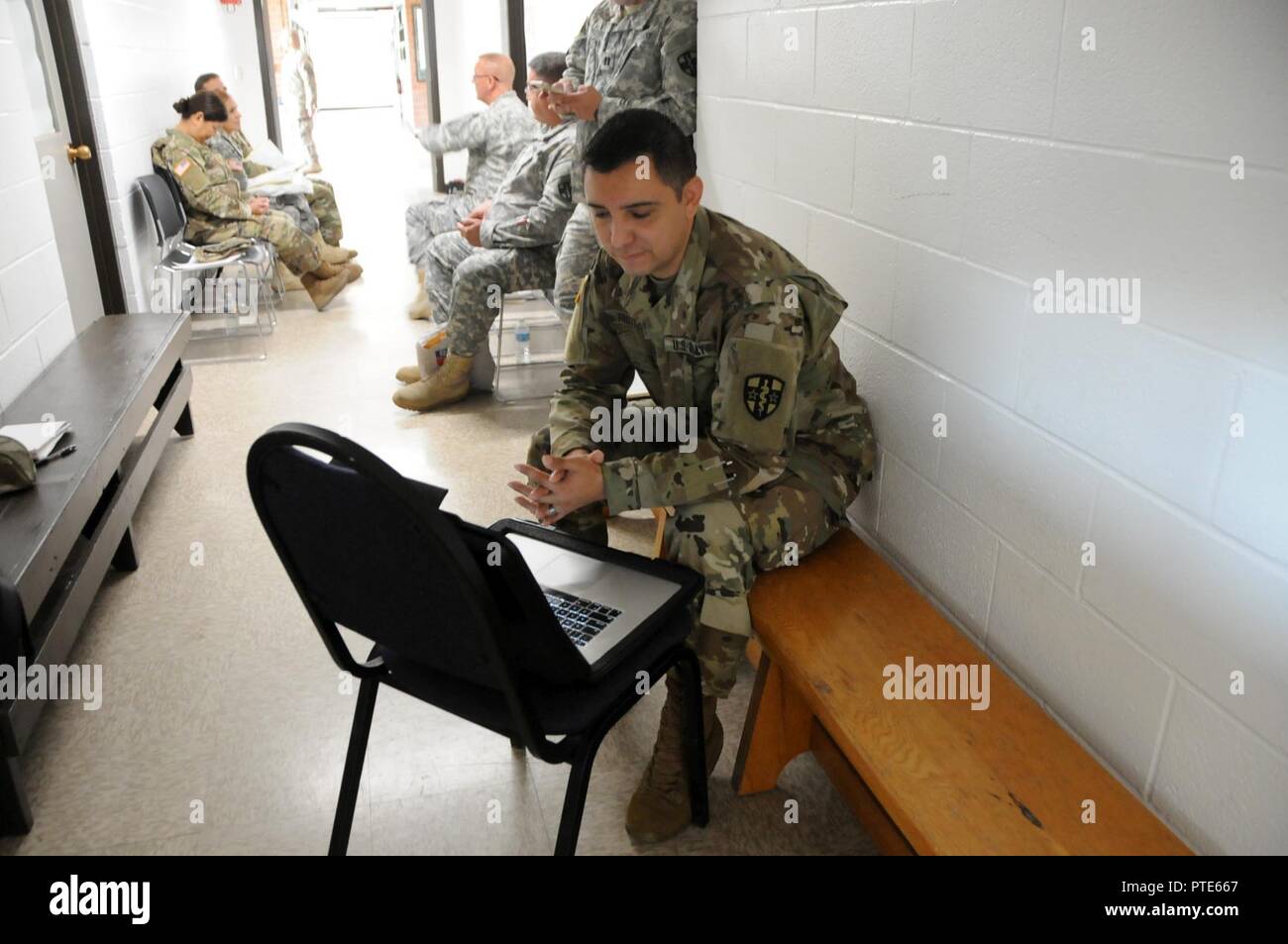 Capt. Leo Frutiz, a perioperative nurse assigned to the 7452nd Medical ...