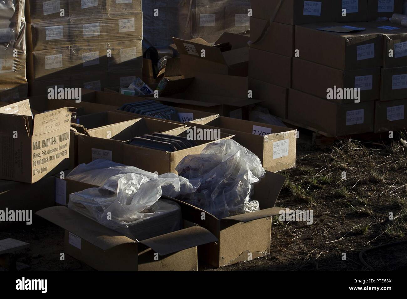 Tray rations hi-res stock photography and images - Alamy