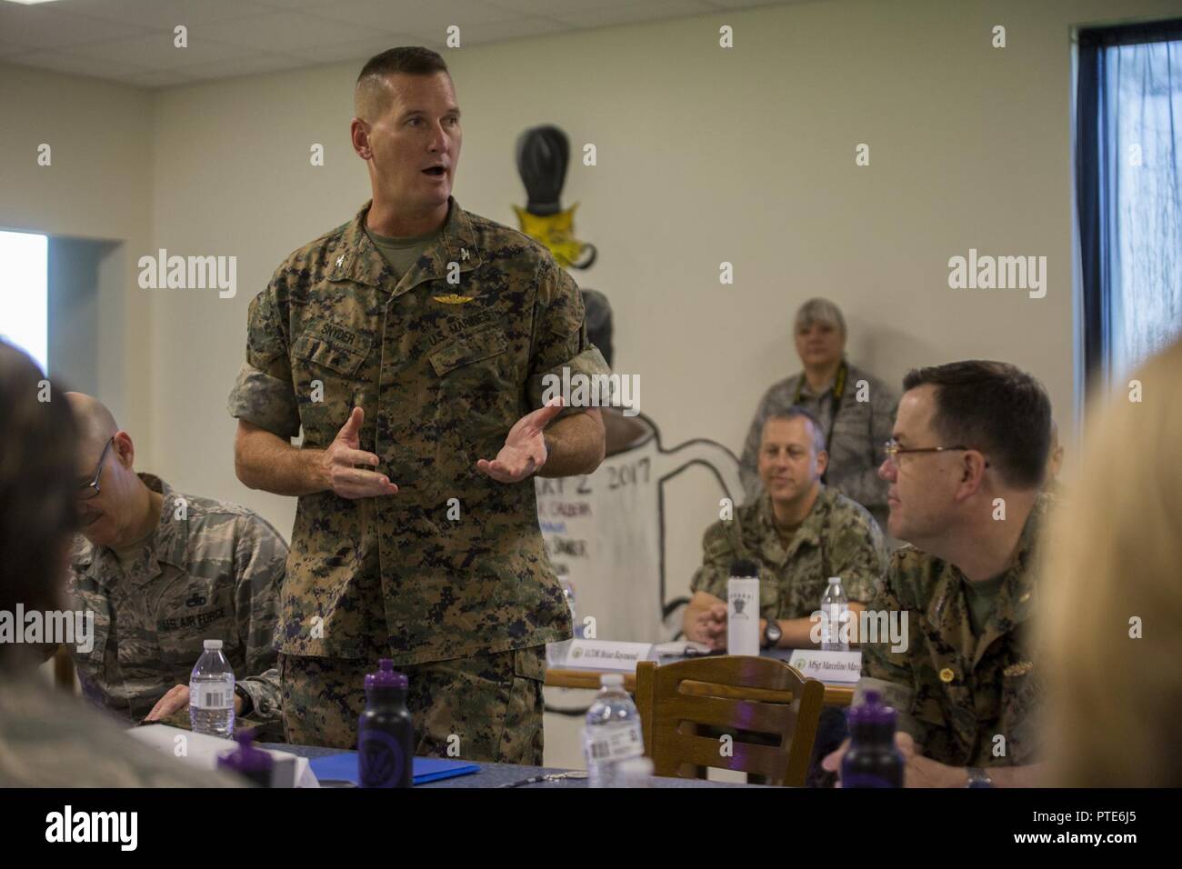 RESERVE, La. – Marine Col. Christopher B. Snyder, the chief of staff ...