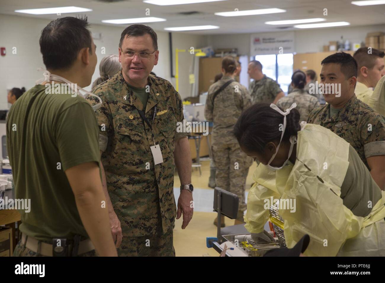 RESERVE, La. – Navy Capt. Frederick Canby, commanding officer of 4th ...