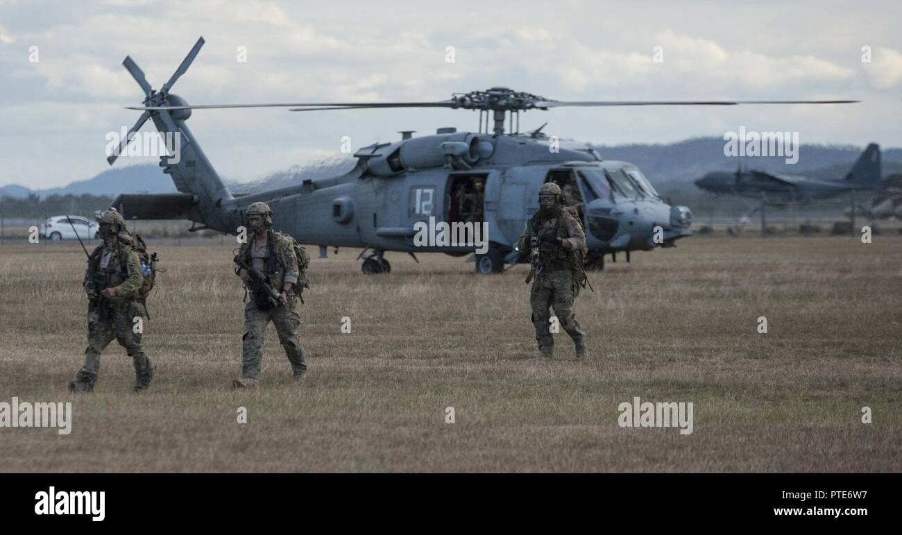 U.S. Air Force 320th Special Tactics Squadron combat controllers and U ...