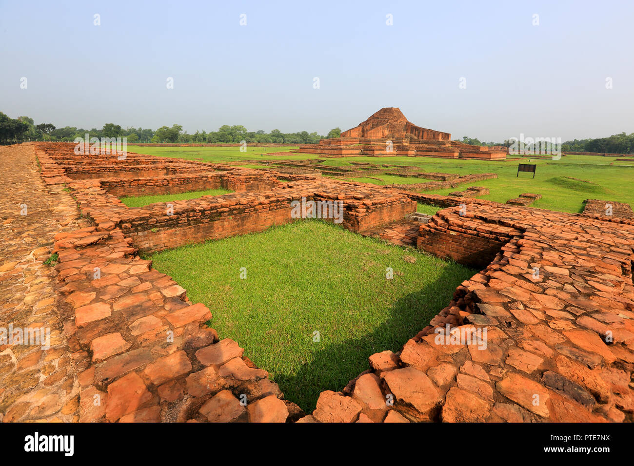 Paharpur Buddhist Monastery at Paharpur village in Badalgachhi Upazila ...