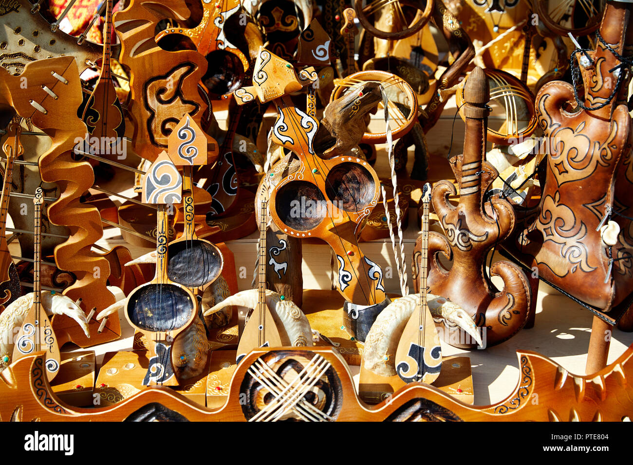 Kobyz musical instrument hi-res stock photography and images - Alamy