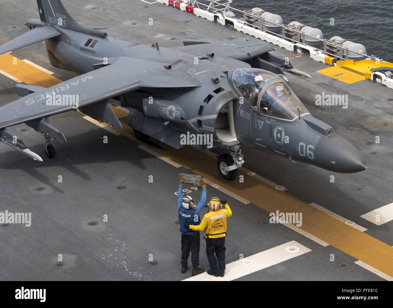 ATLANTIC OCEAN (July 16, 2017) Aviation Boatswain's Mate (Handling ...