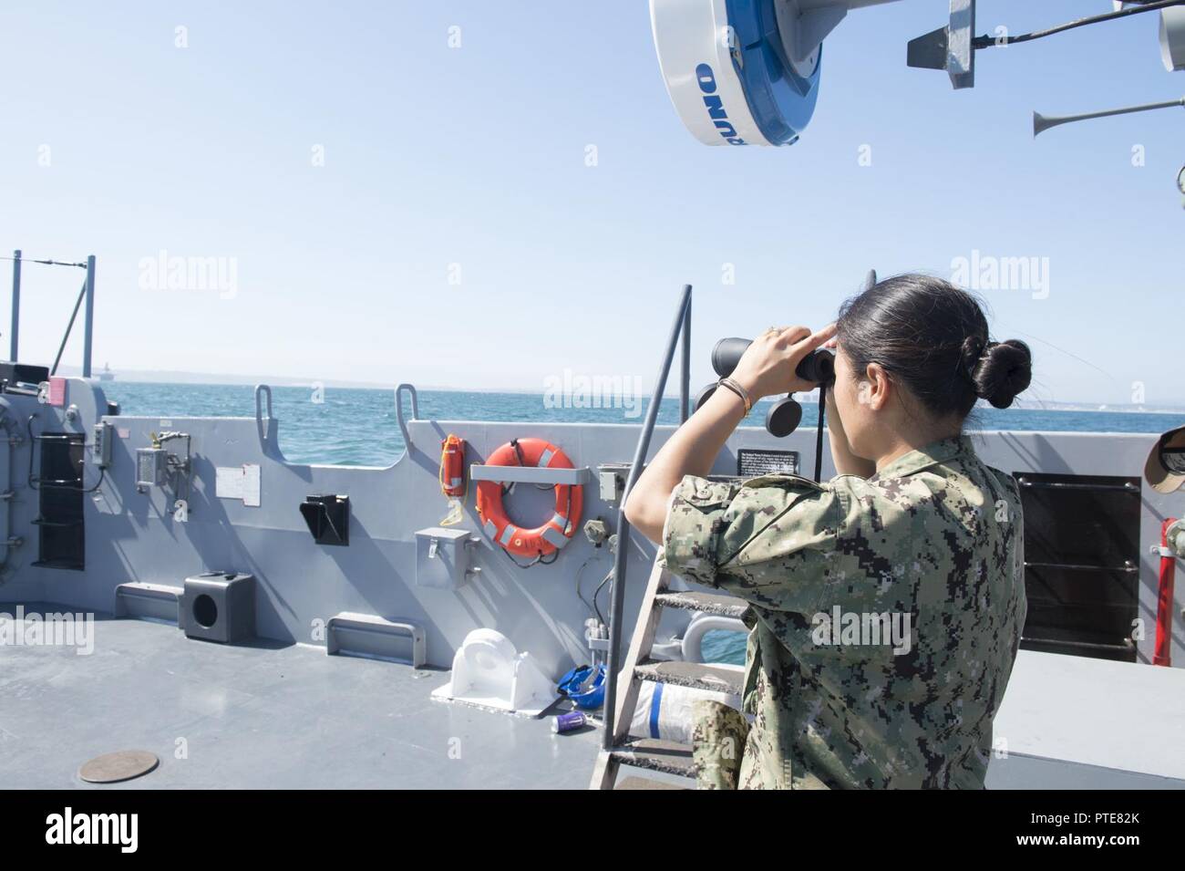 CORONADO, California (July 14, 2017) – Quartermaster 1st Class Sui Gray ...