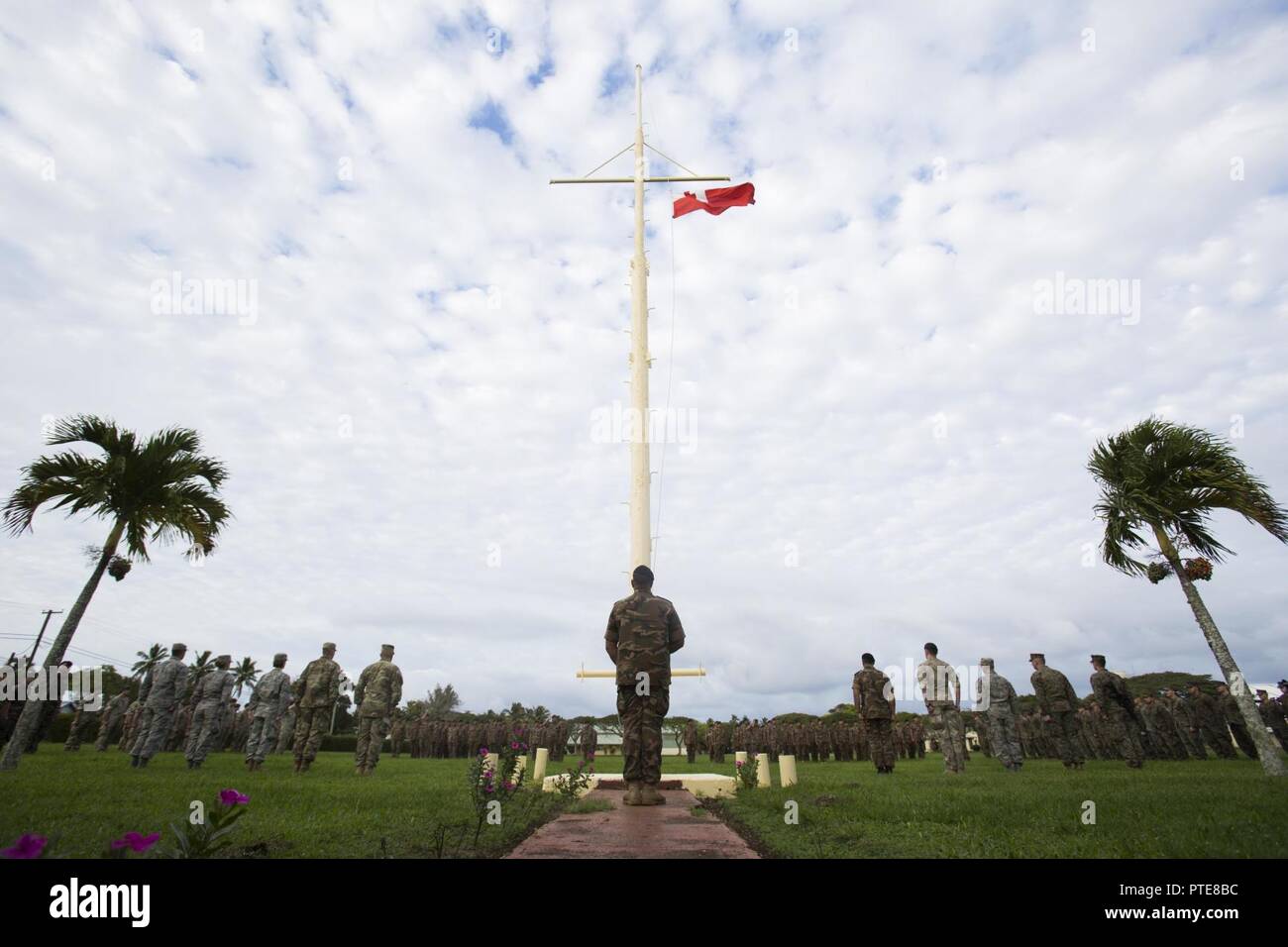 TONGATAPU ISLAND, Tonga — U.S. Marines and sailors with Task Force Koa ...