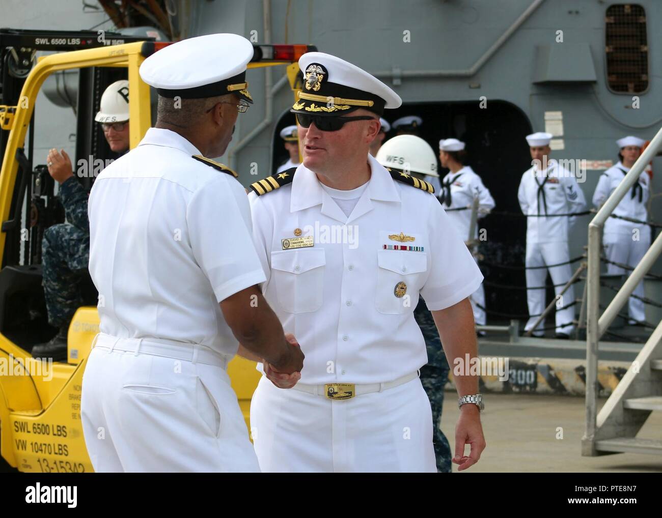 (July 16, 2017). Rear Adm. Jesse Wilson, Jr., commander, Naval Surface ...