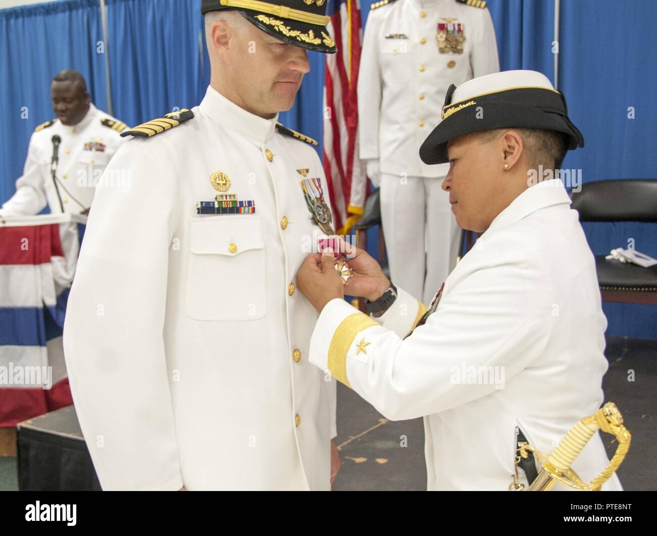 Tenn. (July 14, 2017) Rear Adm. Better Bolivar, commander, Navy Region ...