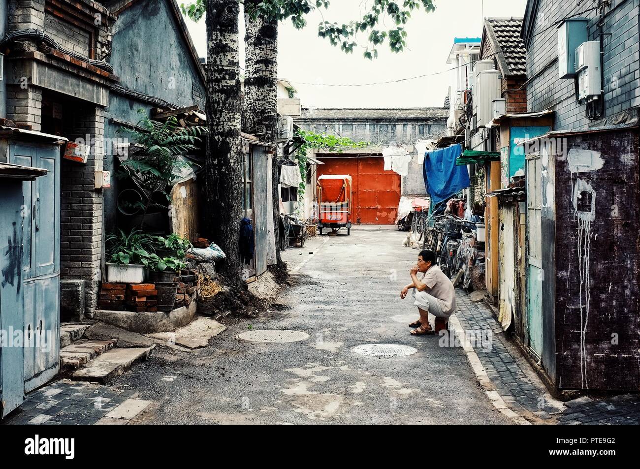 Slum area china hi-res stock photography and images - Alamy