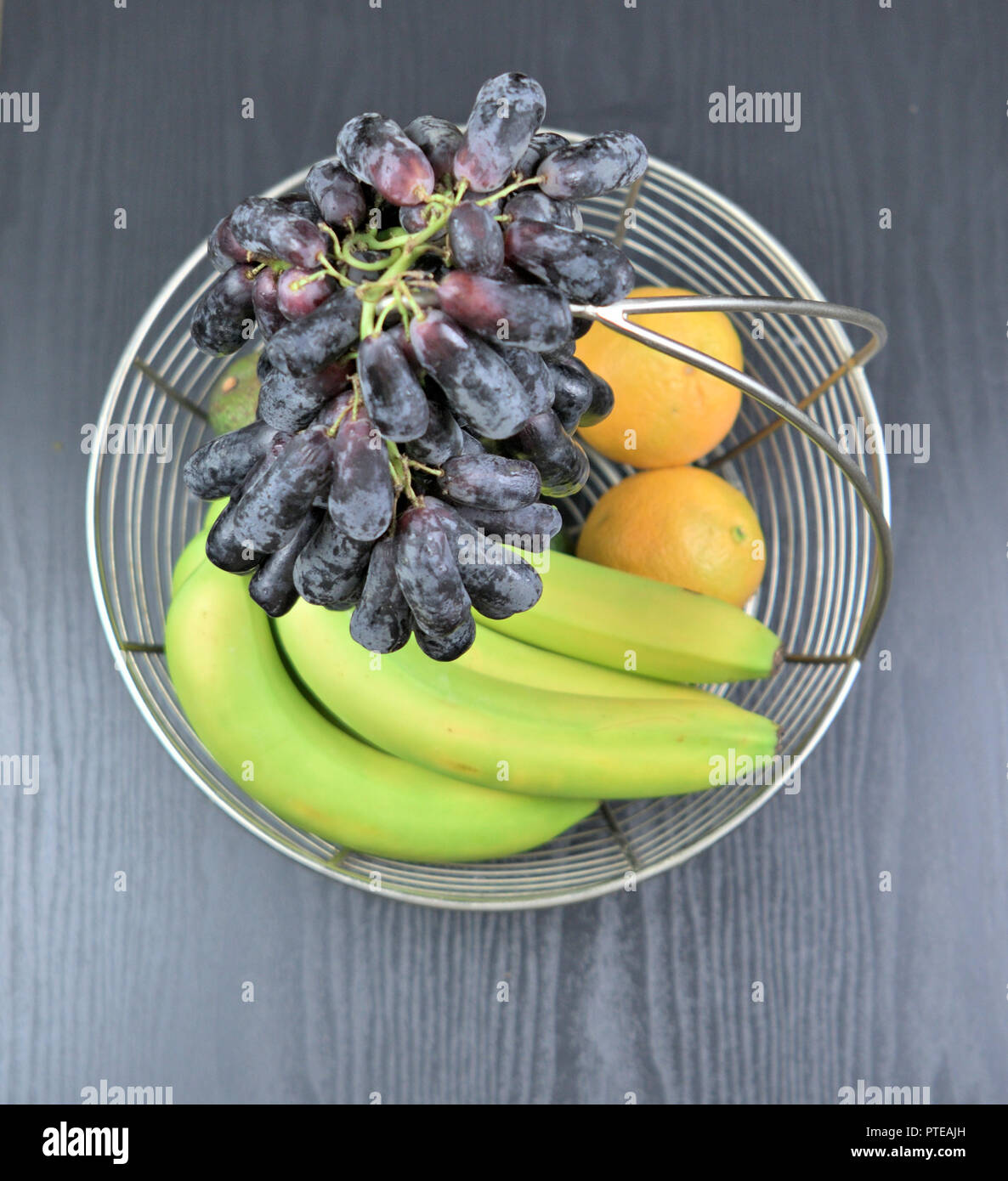 A Fruit Basket Stock Photo - Alamy