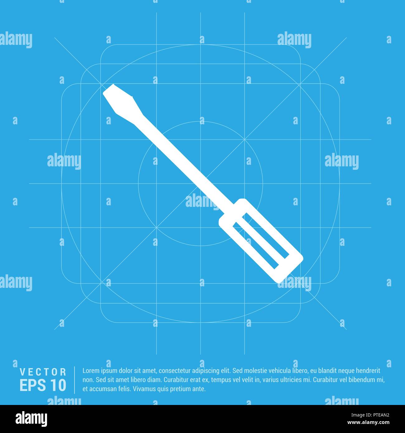 Screw Driver Icon Stock Vector Image & Art - Alamy